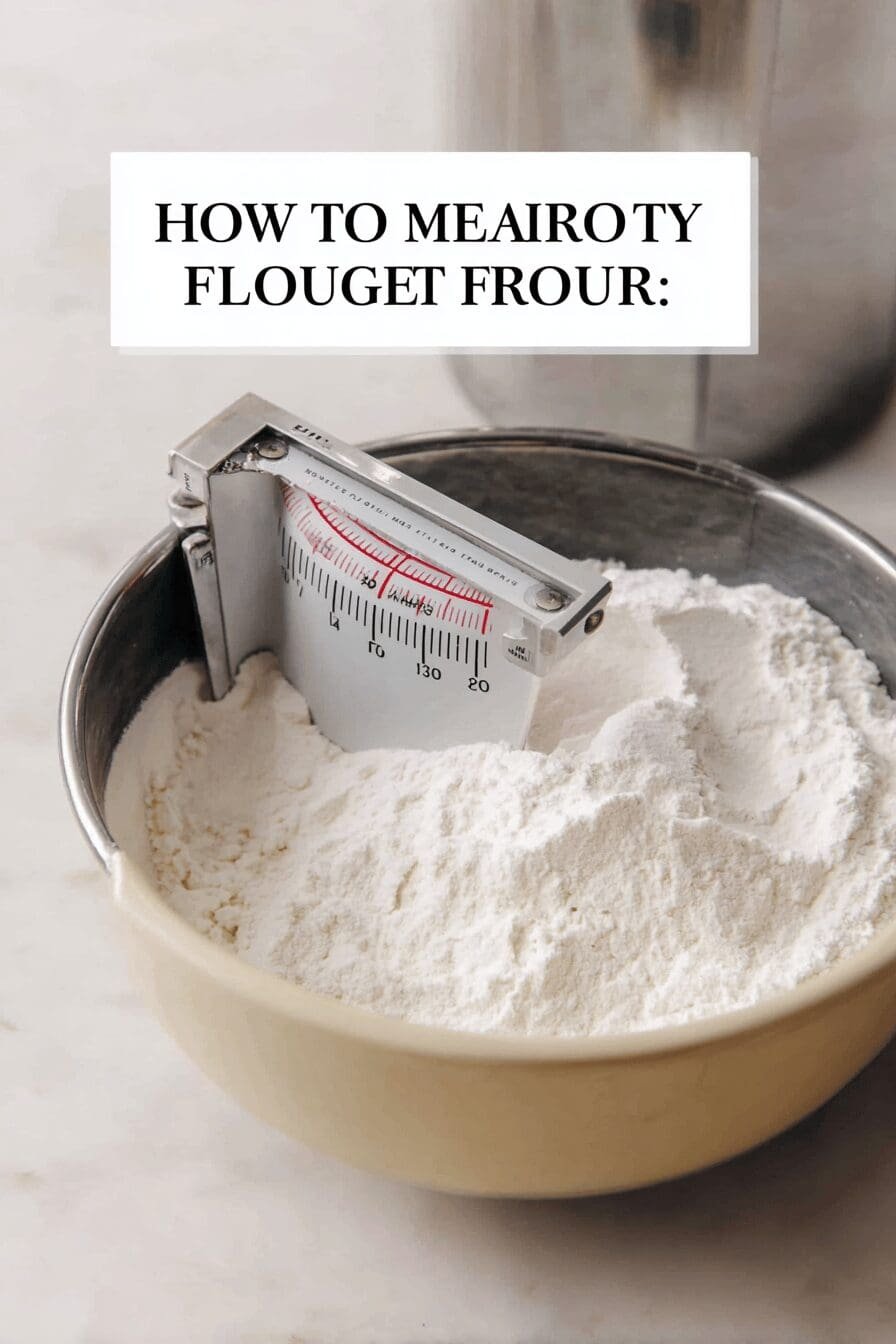 How To Measure Flour Correctly For Perfect Baking